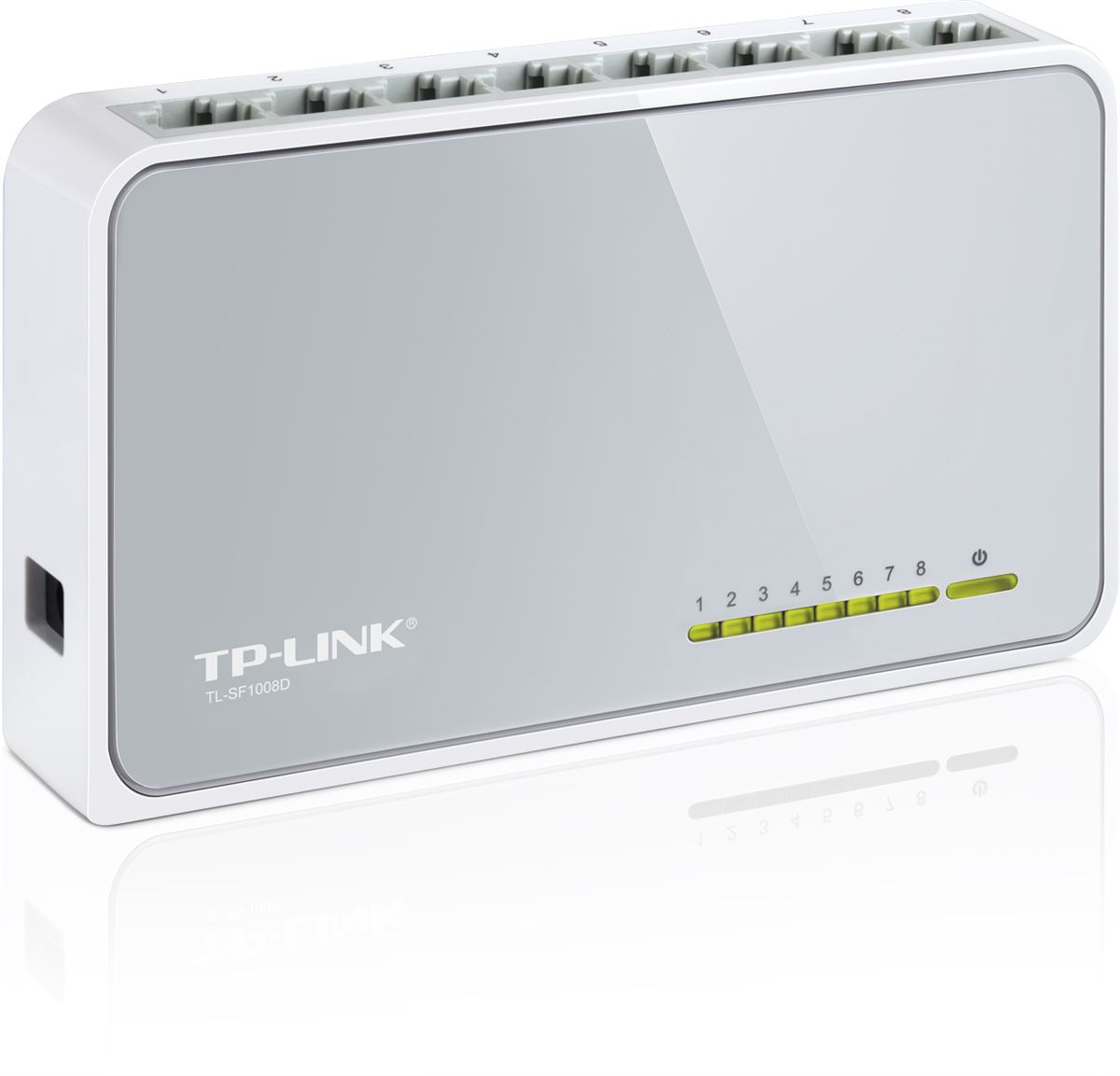 8P TP-Link 10/100 Desktop Switch (TL-SF1008D) - Hubs & Switches | TP-Link