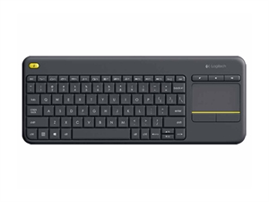 Logitech K400 Plus Wireless Keyboard with Touchpad - Black | Keyboards ...