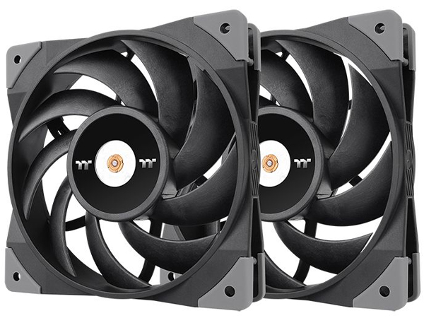 Thermaltake TOUGHFAN 12 PWM High Static Pressure Radiator Fan - Dual ...