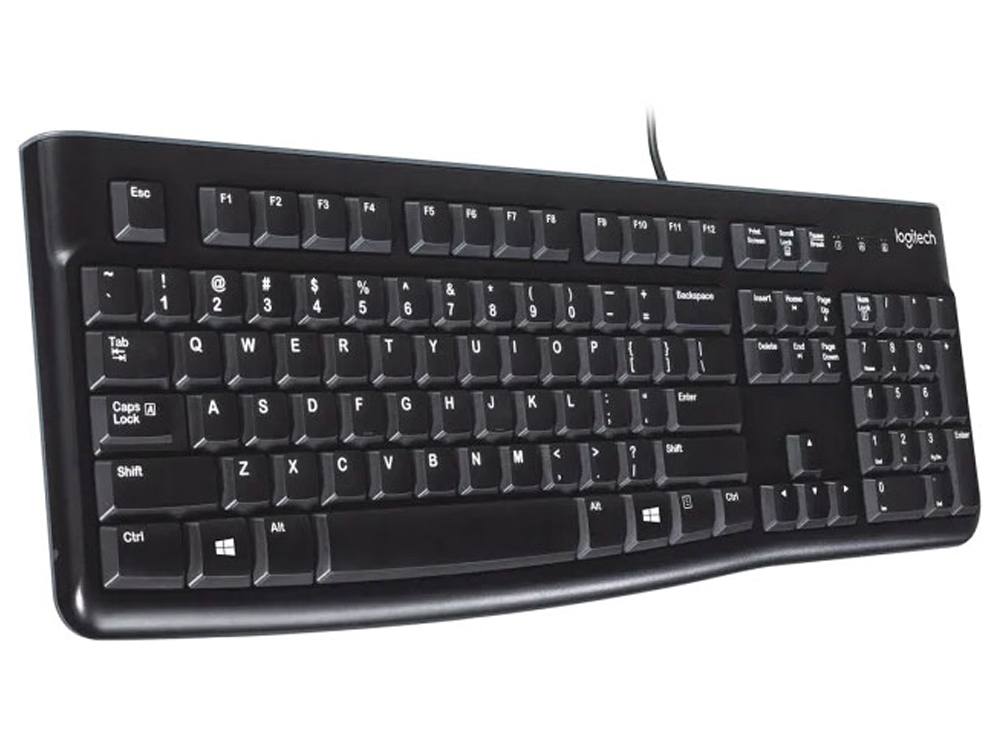 Logitech K120 Low-profile Keyboard (920-002582) - Top Quality Keyboards