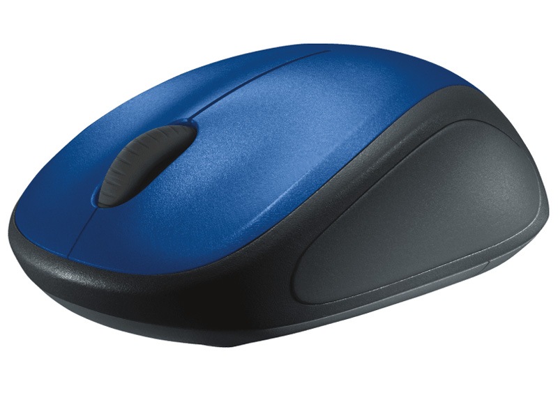 Logitech M235 Wireless Mouse Blue - Logitech Mice | SKU: 910-003392