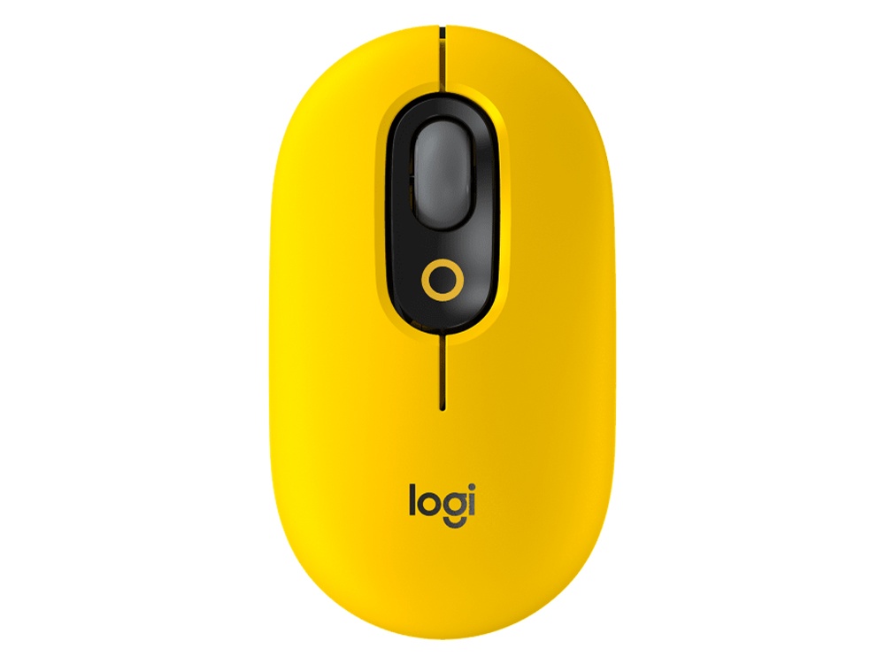 Logitech POP Wireless Mouse with Emoji Button Function - Blast (910 ...