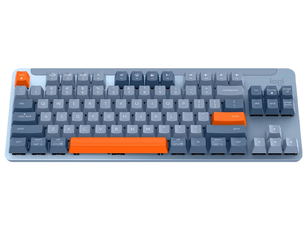 Logitech SIGNATURE K855 Wireless Mechanical Tenkeyless Keyboard - Blue ...