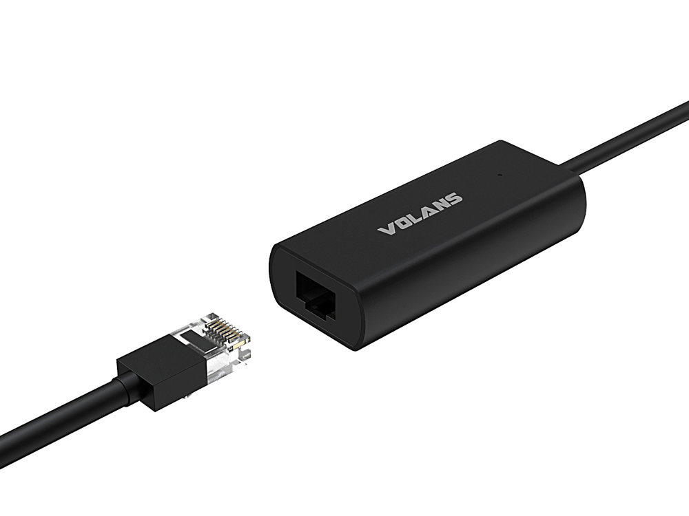 Volans VL-RJ45S Aluminium USB-A to 2.5GbE Ethernet Network Adapter ...
