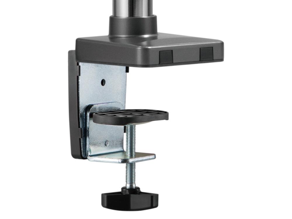 Brateck Single Monitor Pole-Mounted Epic Gas Spring Aluminum Monitor ...