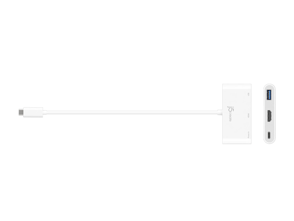 J5create JCA379 USB-C to HDMI & USB 3.0 Docking Station with Power ...