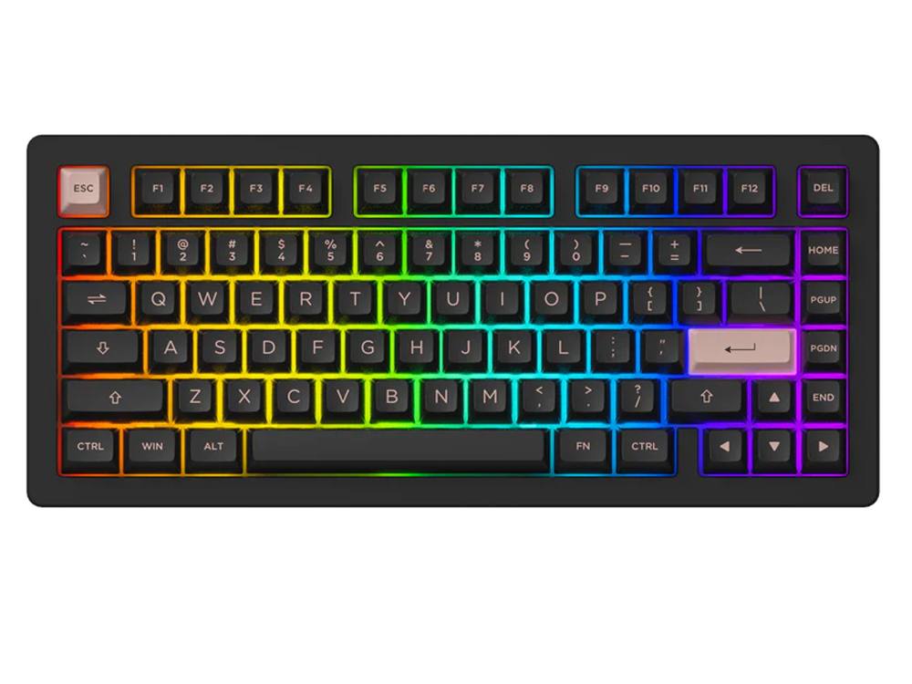 Akko ACR Pro 75 RGB CS Crystal Switch Mechanical Keyboard - Black ...
