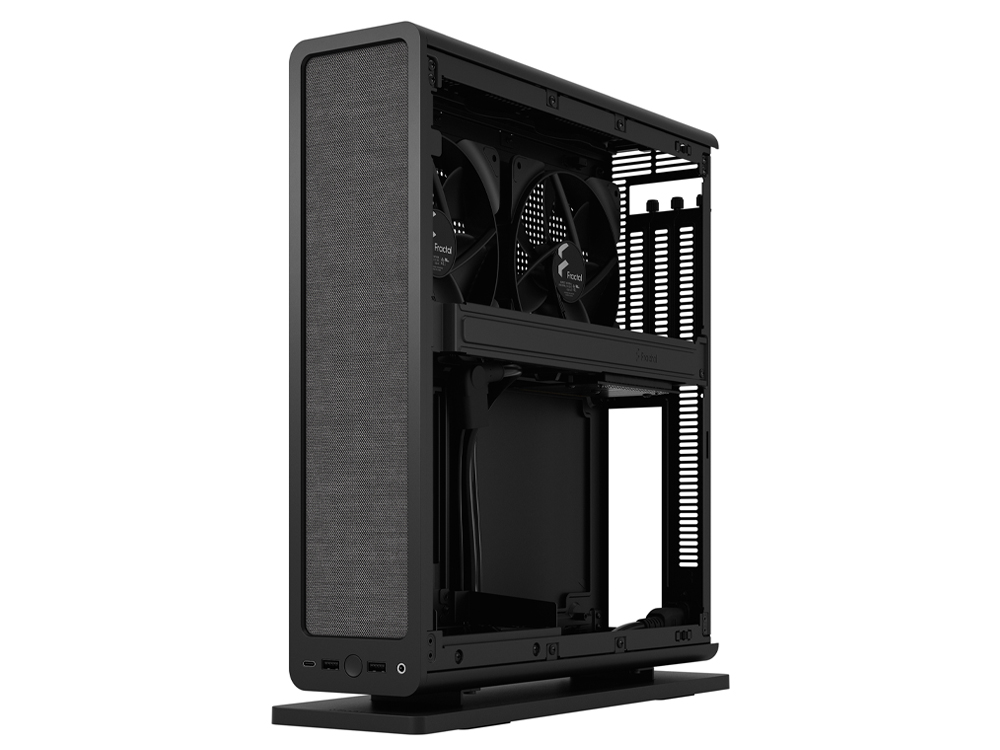 Fractal Design Ridge Mini ITX PCIe 4.0 Case - Black | FD-C-RID1N-11 ...