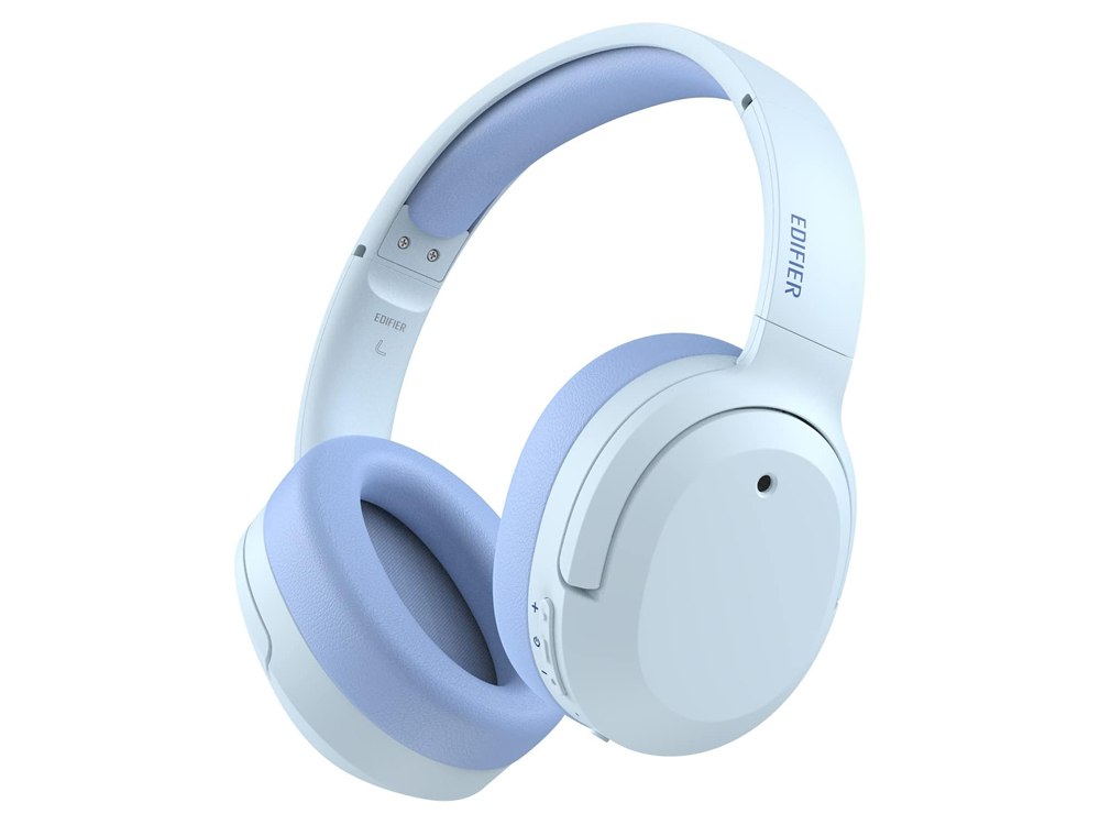 Edifier W820NB Plus ANC Bluetooth Over-Ear Headphones - Blue | Wireless ...