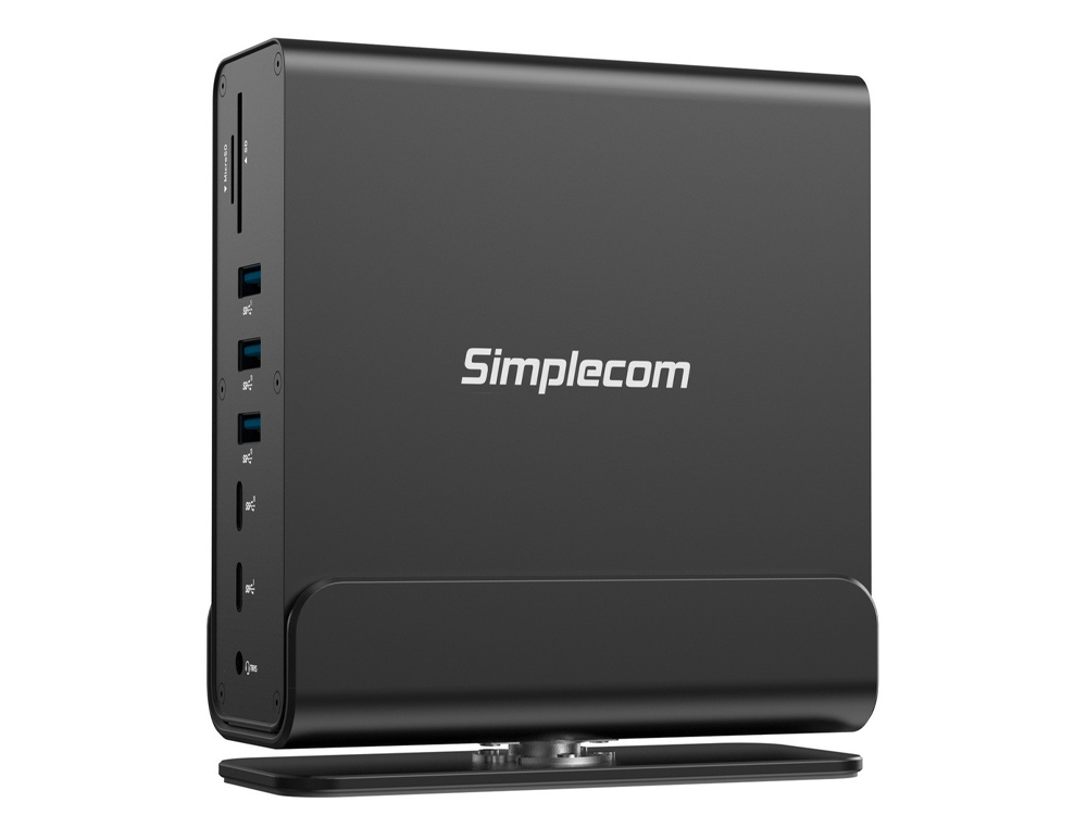 Simplecom CHT815 15-in-1 USB-C 4K Triple Display MST Docking Station ...