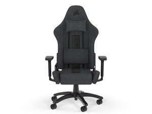 Corsair TC100 RELAXED Gaming Chair - Fabric Black/Grey | Gaming Furniture