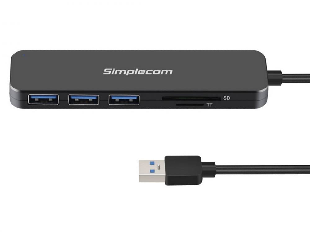 Simplecom CH365 USB 3.0 Hub with SD MicroSD Card Reader - Fast Delivery