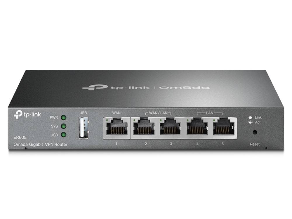 TP-Link ER605 Omada Gigabit VPN Router | Routers & Modems