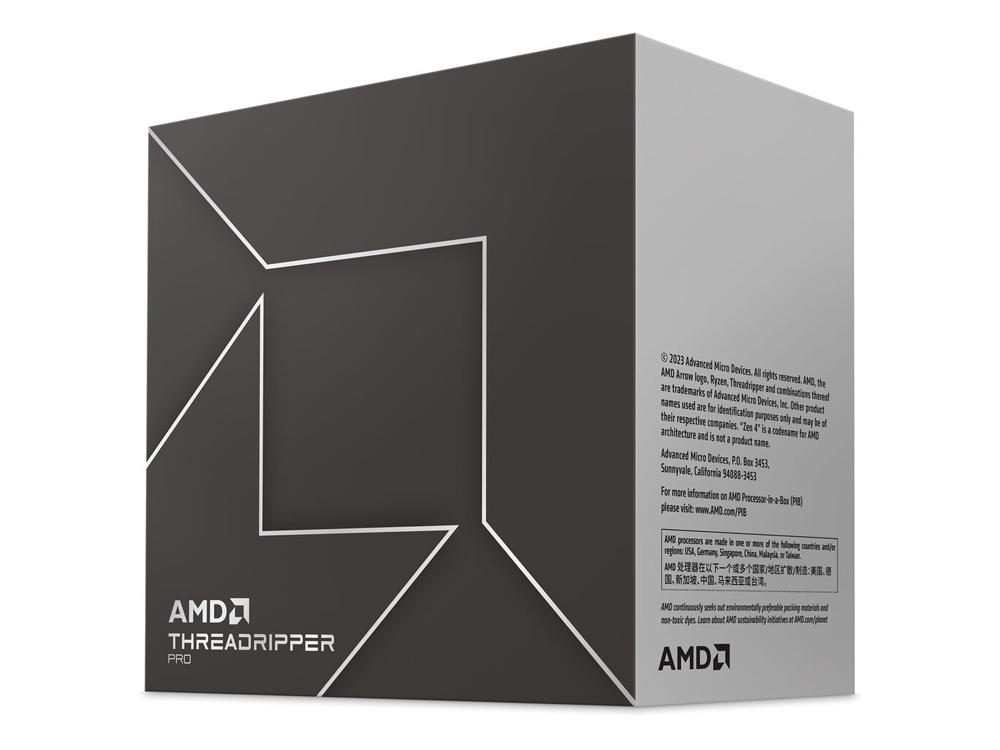 AMD Ryzen Threadripper PRO 7965WX 24 Cores 48 Threads 5.3GHz sTR5 ...