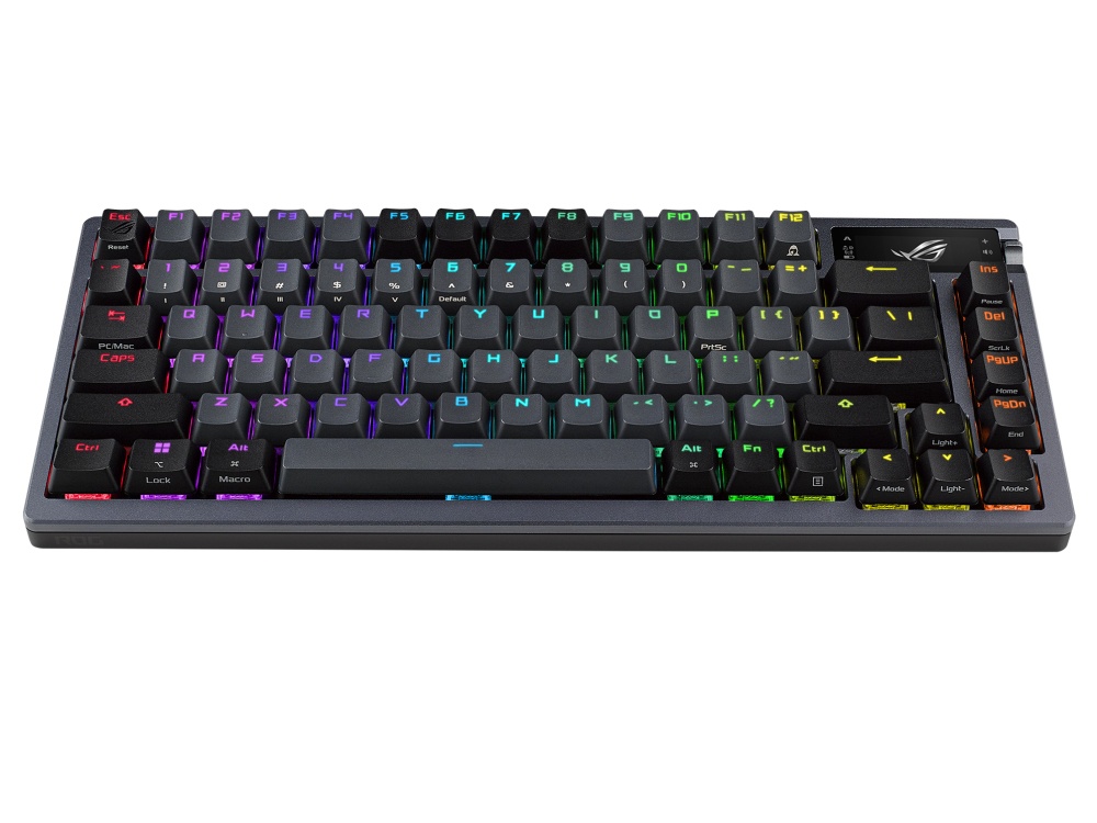 Asus ROG Azoth RGB Wireless Clicky Storm Switch Gaming Keyboard - Black ...