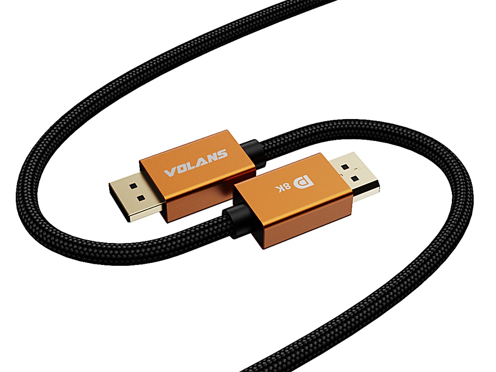 Volans VL-DD83 3m Ultra 8K DP to DP Cable V1.4 | Display Cables
