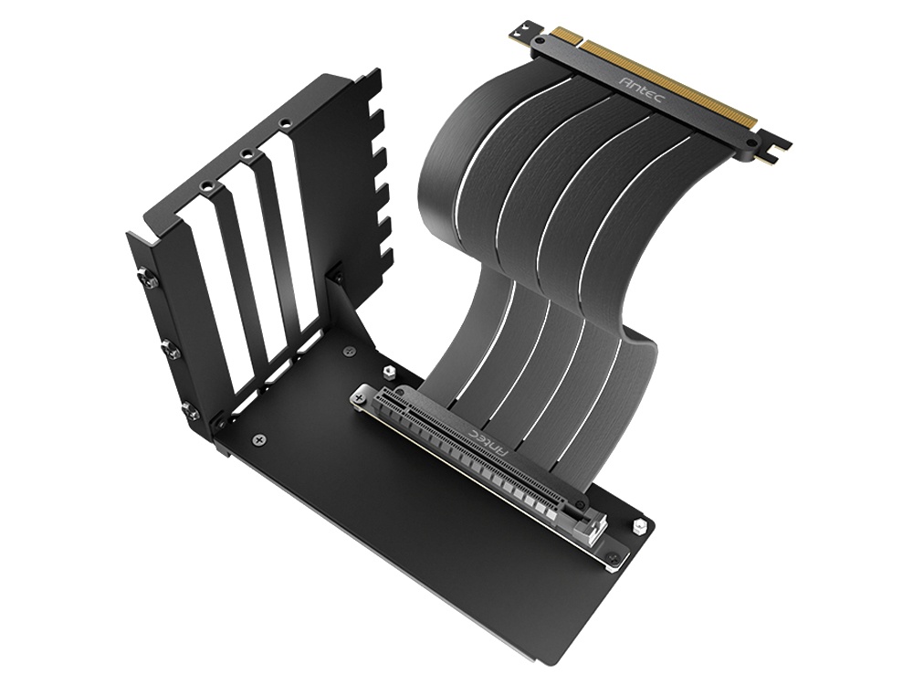 Antec 200mm GPU Riser Cable Kit PCIe 4.0 - Black | Case Accessories