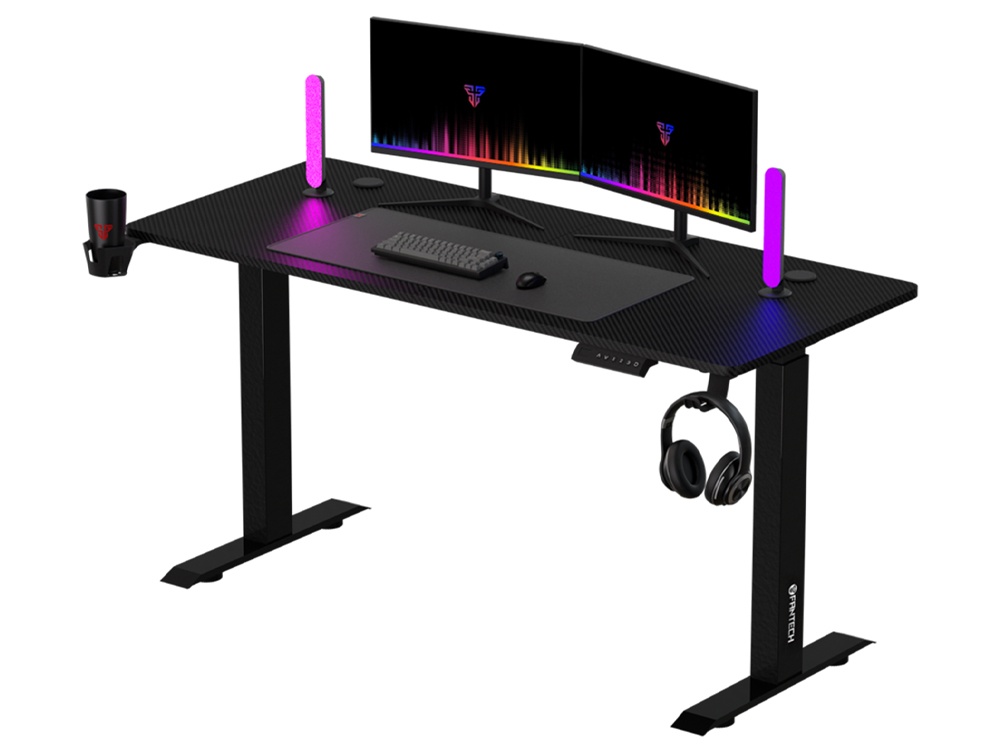 Fantech GD914 Height Adjustable Motorised Electric Stand Gaming Table ...