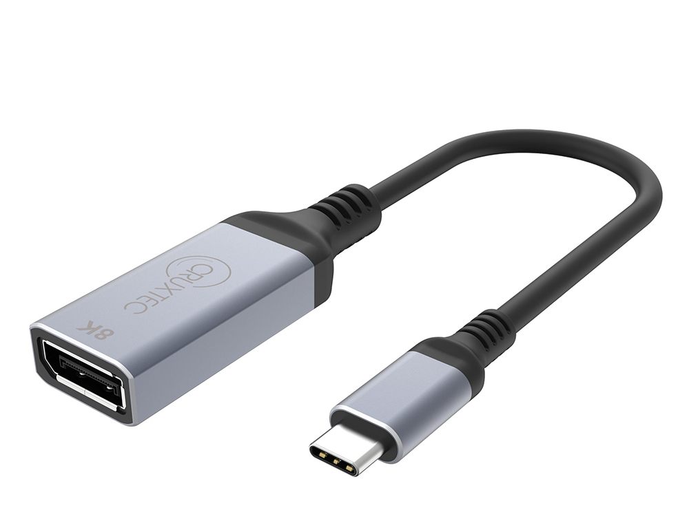 Cruxtec USB-C to DP 8K Cable Adapter | 8K/DSC/HDR Display Adapter