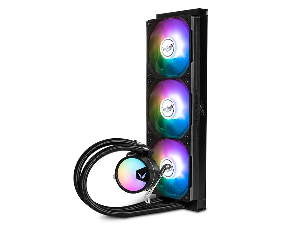 Valkyrie A360 360mm A-RGB AIO Liquid Cooling - Black | CPU Coolers