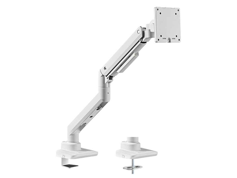 SilverStone ARM14 Single Monitor Arm White | Monitor Arms & Risers ...