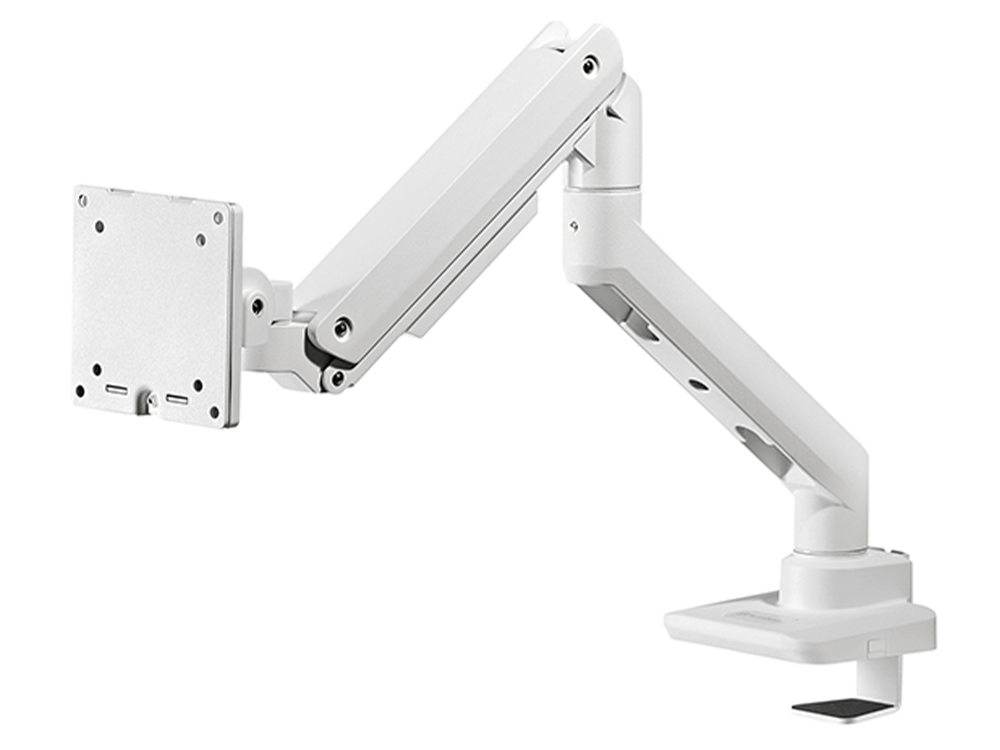 SilverStone ARM14 Single Monitor Arm White | Monitor Arms & Risers ...