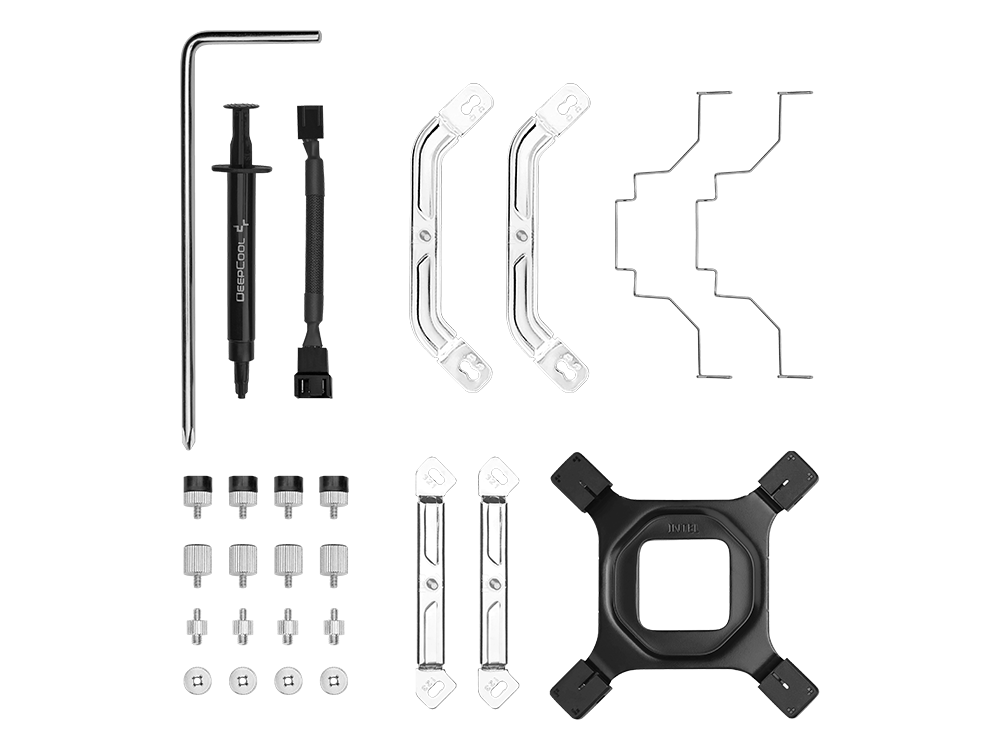 DeepCool AK500 WH High-performance Single Tower CPU Cooler - White ...