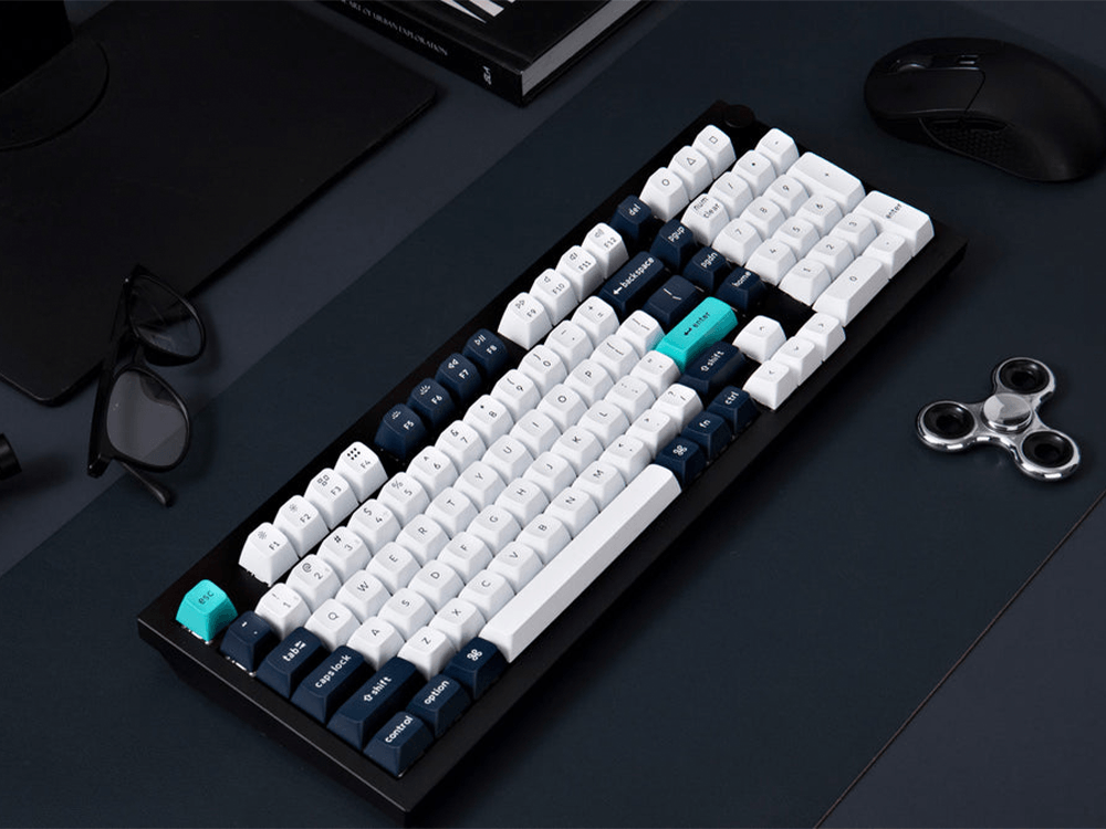 Keychron Q5 Max QMK/VIA RGB Wireless Keyboard - Gateron Brown Switches ...