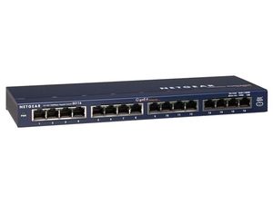 Netgear 16-Port Gigabit Ethernet Unmanaged Switch GS116AU - Fast ...