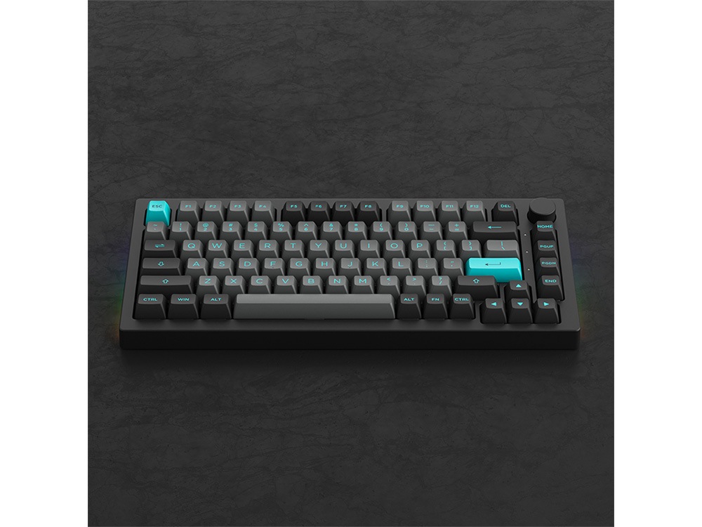 Akko Black & Cyan 5075B Plus Multi-Modes Cream Yellow Pro Switch ...