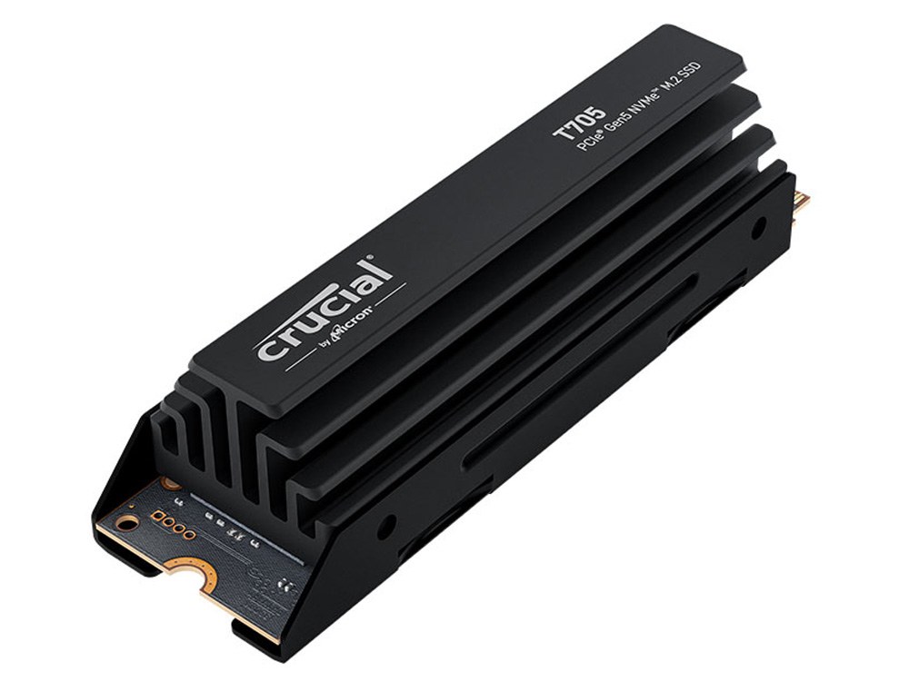 Crucial T705 4TB PCIe Gen5 NVMe M.2 SSD | High-Speed Storage | Fast ...