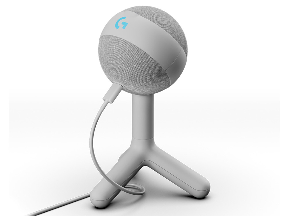 Logitech G Yeti Orb Condenser LIGHTSYNC RGB Gaming Mic - White | 988-000560