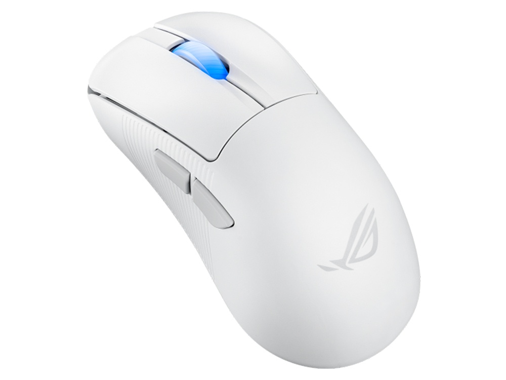 Asus ROG Keris II Ace Wireless Gaming Mouse - Moonlight White | ASUS Mice