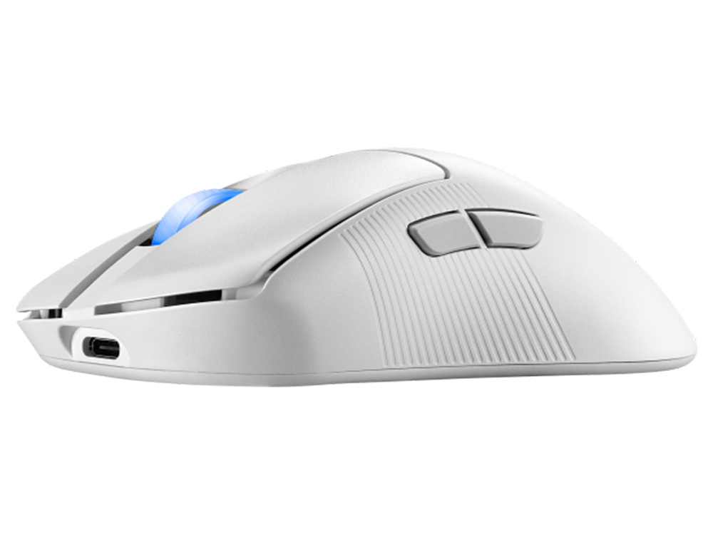 Asus ROG Keris II Ace Wireless Gaming Mouse - Moonlight White | ASUS Mice