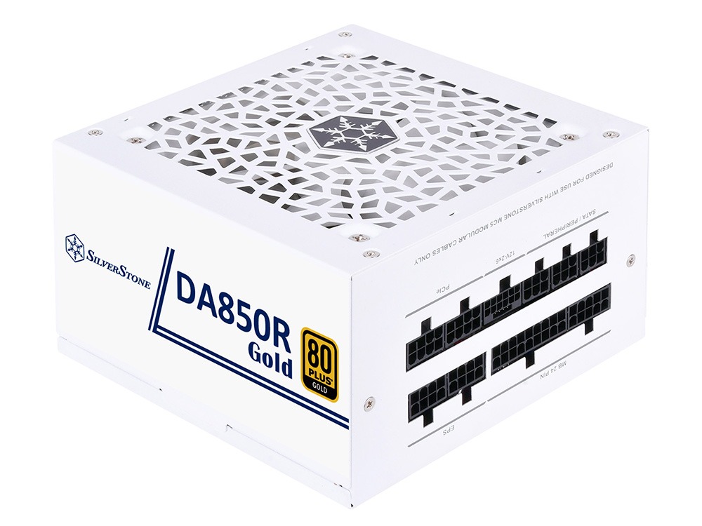 SilverStone DA850R Gold 850W 80+ Gold ATX 3.0 PCIe 5.0 Fully Modular ...