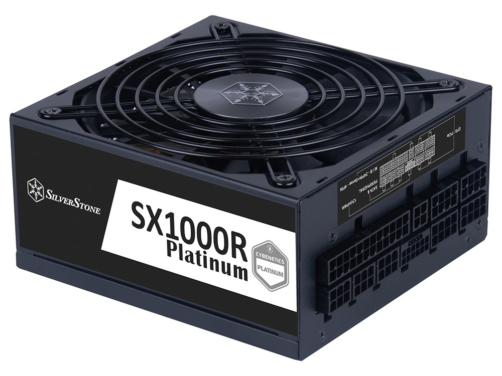 SilverStone SX1000R Platinum 1000W SFX12V 4.0 PCIe 5.0 Fully Modular ...
