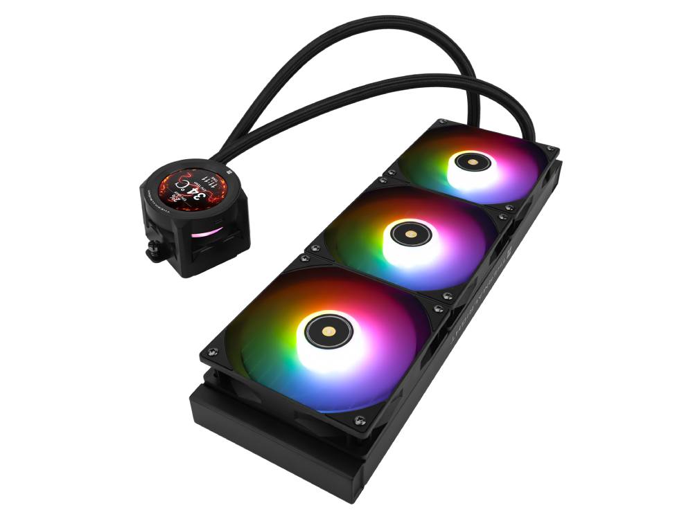 Thermalright Core Vision 360 ARGB AIO Liquid CPU Cooler - Black | CPU ...