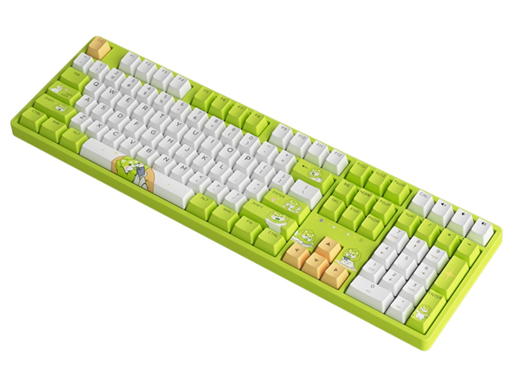 Akko Cabbage Dog 5108B Plus Cream Yellow Pro Switch Keyboard | Akko ...
