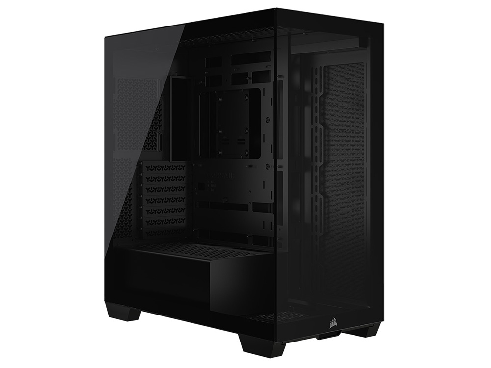 Corsair 3500X Tempered Glass Mid-Tower PC Case - Black [CC-9011276-WW]
