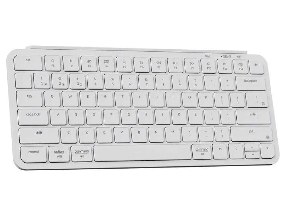 Keychron B1 Pro Ultra-Slim Wireless Keyboard - Ivory White [KBKCB1PK8]