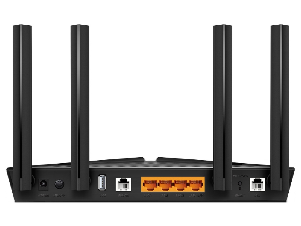 TP-Link Archer VX1800v AX1800 Dual-Band Wi-Fi 6 VDSL/ADSL Modem Router ...