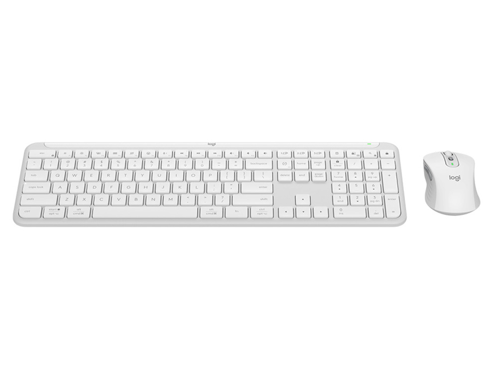 Logitech MK950 Signature Slim Keyboard and Mouse Combo - Off-white [920 ...