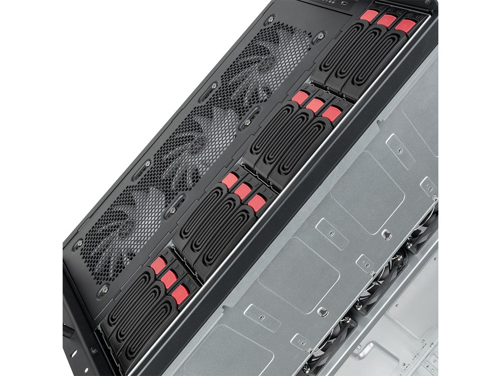 SilverStone RM61-312 6U 12-Bay Rackmount Case [SST-RM61-312]