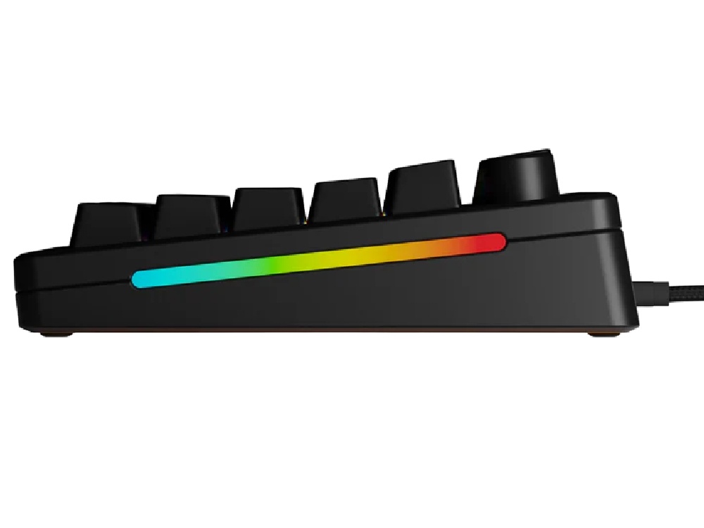 Glorious GMMK 3 75% Pre-Built Wired Fox Switch Gaming Keyboard - Black ...