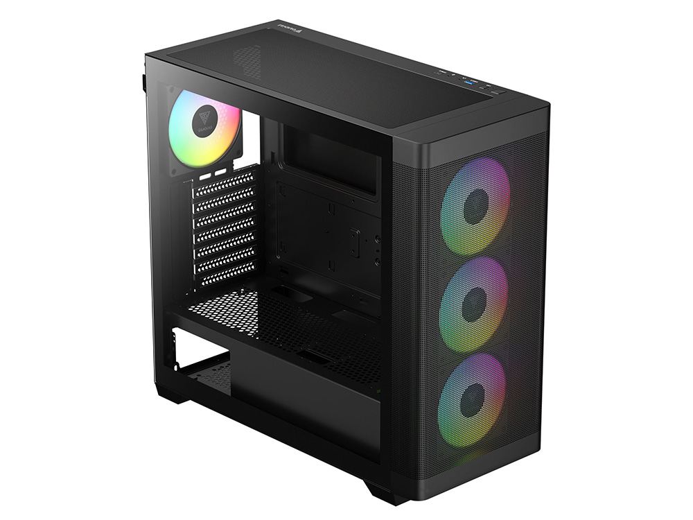 Gamdias ATHENA M3 Mid-Tower Gaming Case - Black [CASEGDAM3BK]
