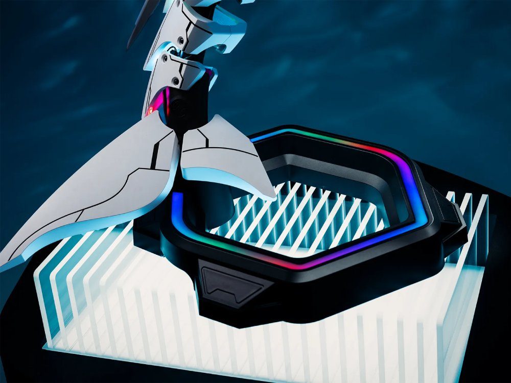 Cooler Master Shark X Mini-ITX Case with PSU, Radiator and RGB Fan [ABK ...