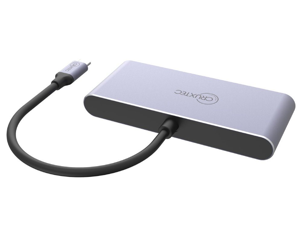 Cruxtec USB-C to 3 x HDMI Multi-Monitor 8K Adapter [CT3H-8K-SG]