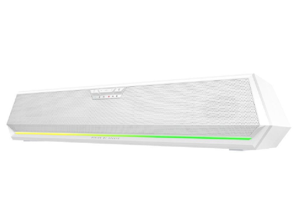 Edifier G1500 BAR 7.1 Surround RGB Gaming Speaker – White [G1500 BAR WHITE]