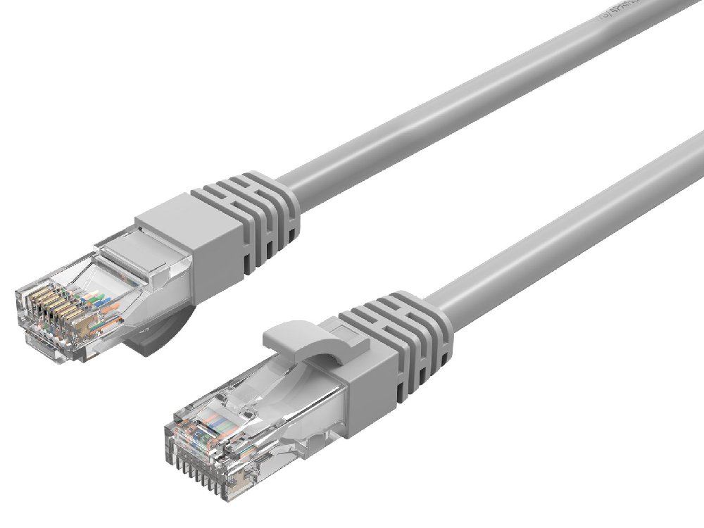 Cruxtec 3m Cat 6 Ethernet Cable - Grey [RC6-030-GY]