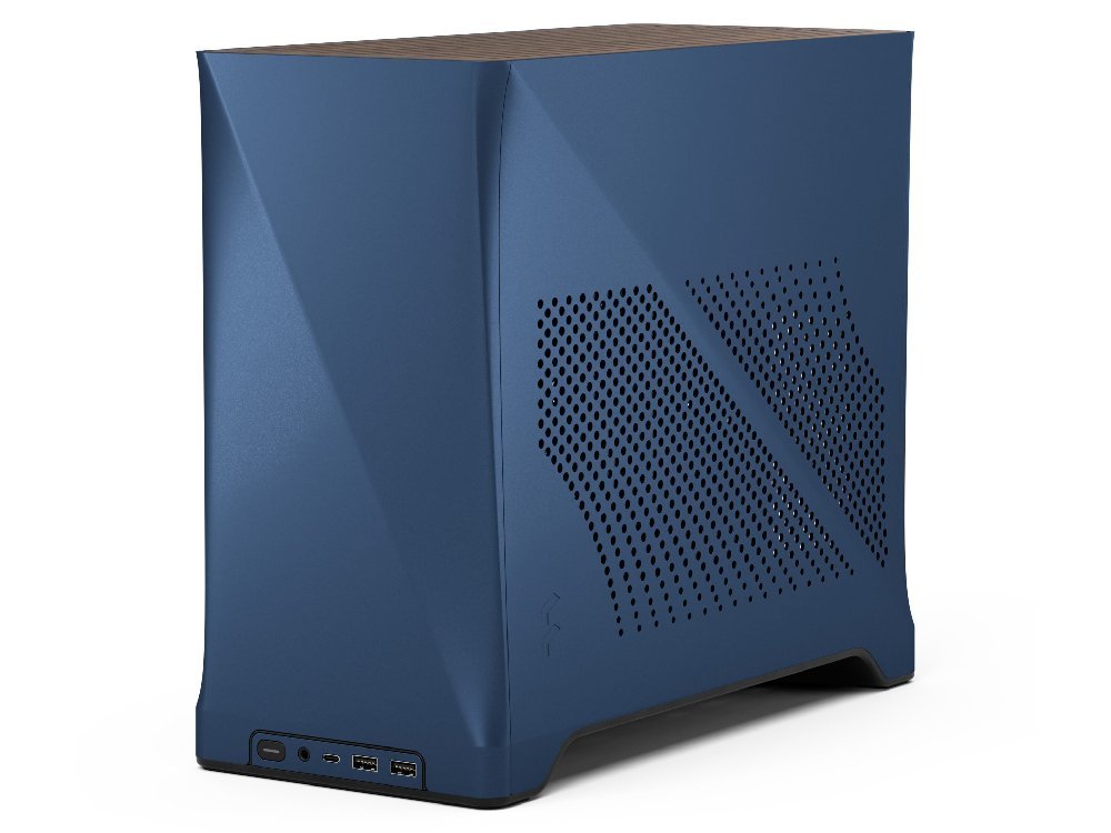 Fractal Design Era 2 Aluminium Mini-ITX Case - Midnight Blue [FD-C ...